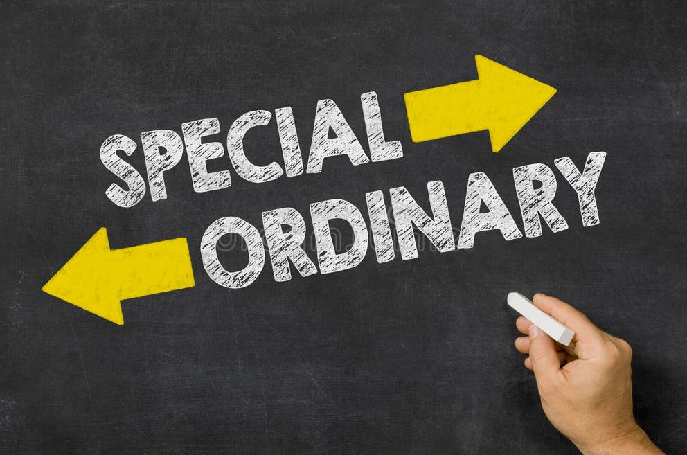 Special or Ordinary stock photo. Image of contrary, attitude - 367321136