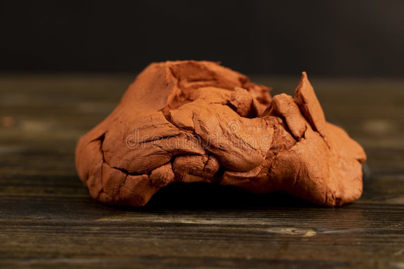 A Special Paste with the Addition of Orange Clay for Creativity and ...