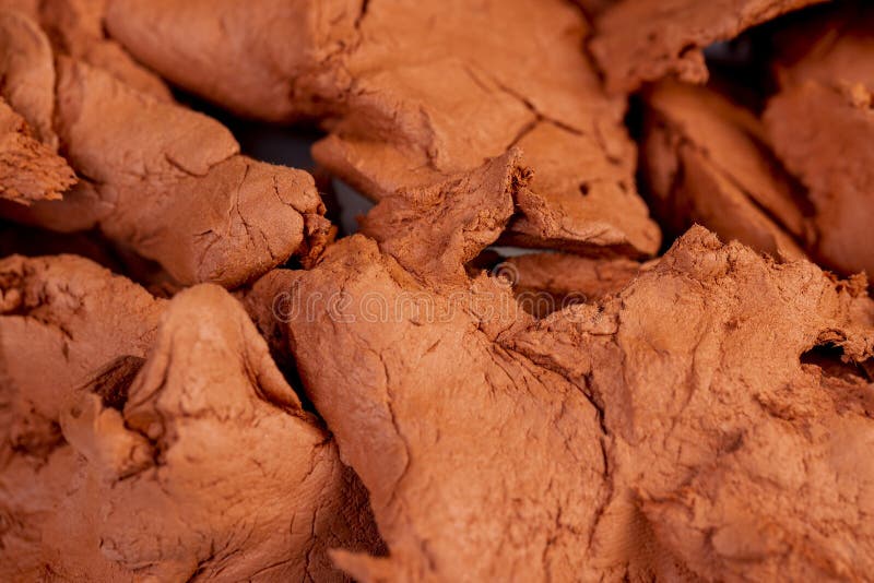 A Special Paste with the Addition of Orange Clay for Creativity and ...