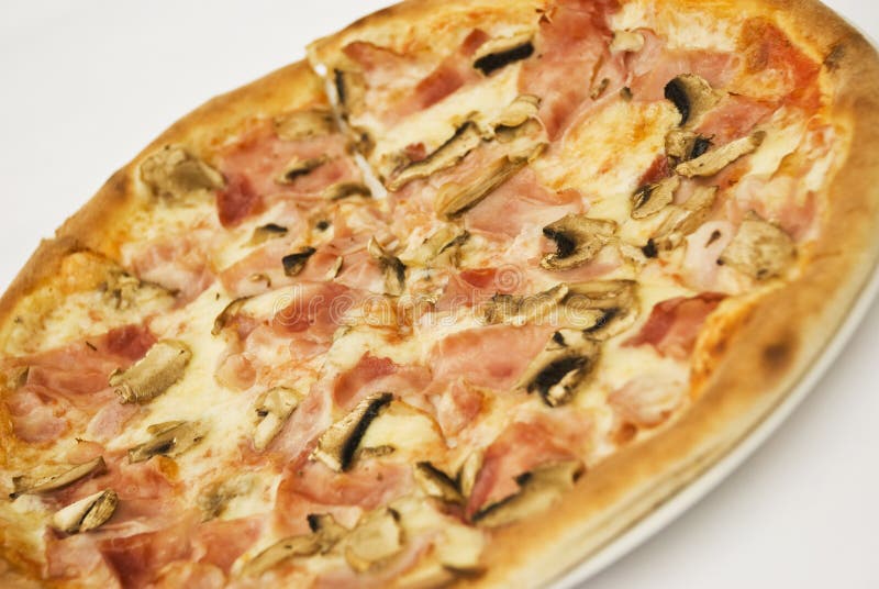 Special pizza stock photo. Image of grilled, focus, detail - 10200198