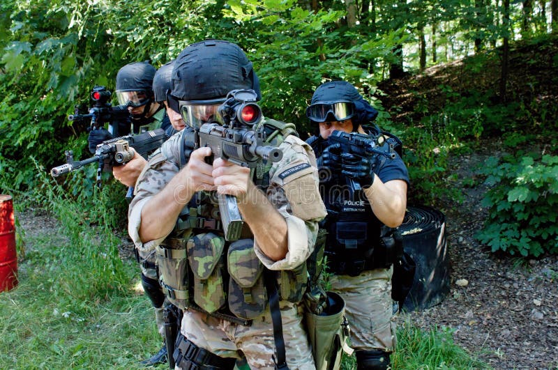 Police training stock image. Image of police, special - 19047573