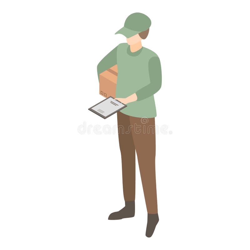 Postman icon symbol sign stock illustration. Illustration of package ...