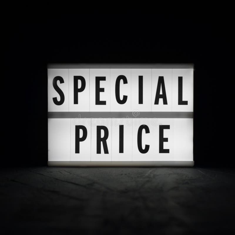 Special Price 15 Percent Off Promotion Sign Stock Image - Image of ...