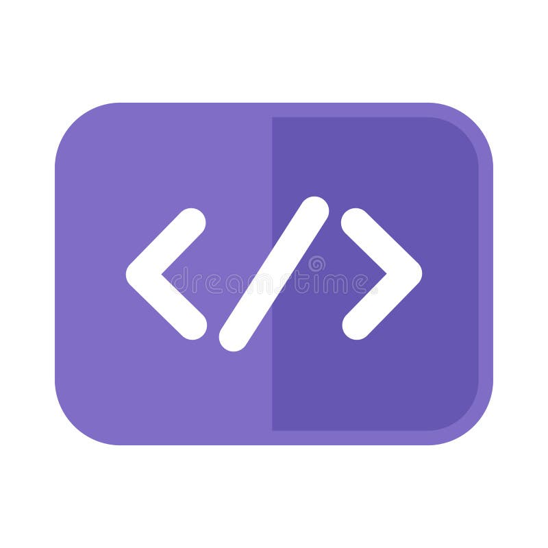 Special Programming Symbol of Triangular Icon Stock Vector ...