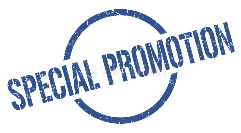 Special promotion stamp stock vector. Illustration of seal - 136944787