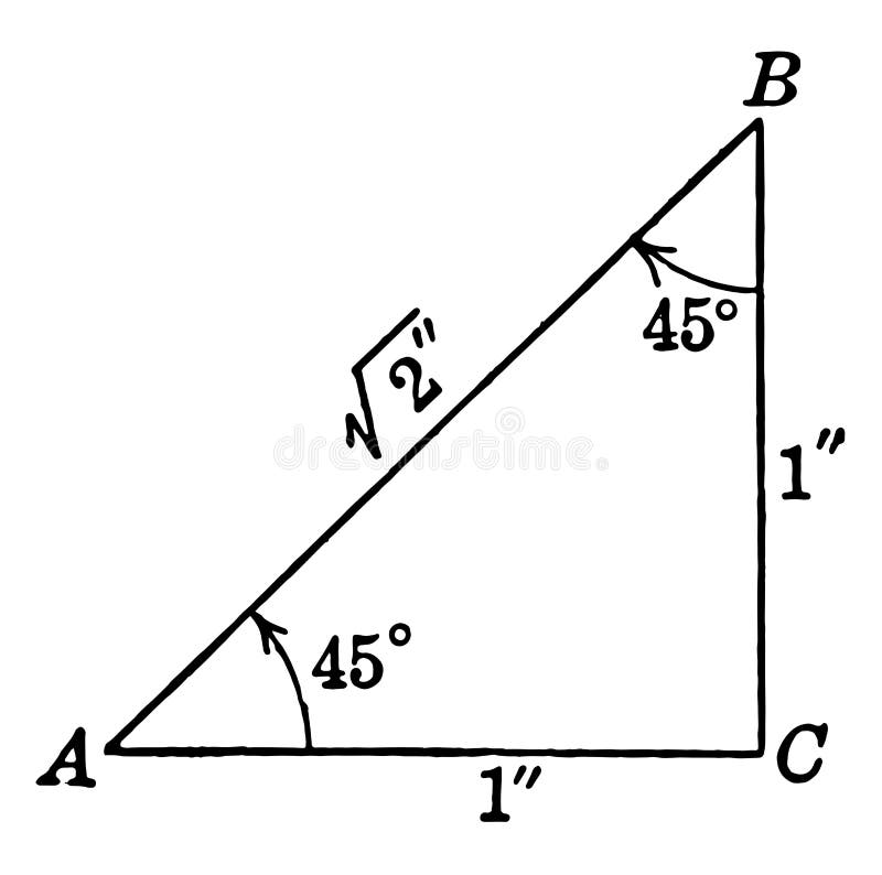 Angles in Degrees , Geometry Math Signs Symbols Stock Vector ...