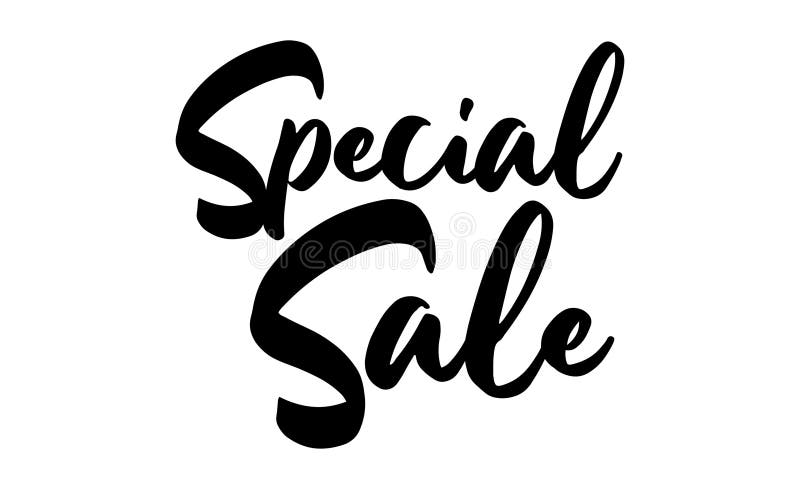 Special Sale Typography Text for Sale Banners Flyers and Templates ...