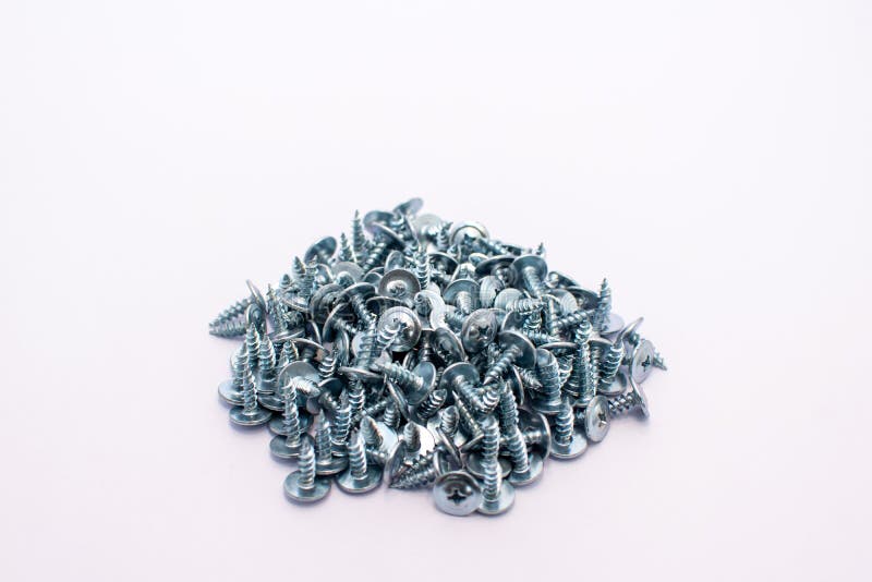 Special Screws for Work in Sheet and Wood Stock Photo - Image of ...