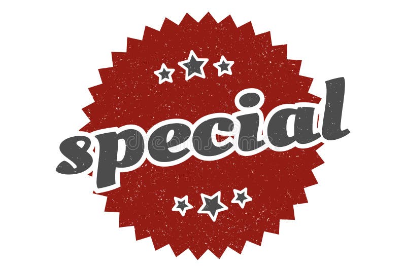 Special Sign. Special Vintage Retro Label Stock Vector - Illustration ...