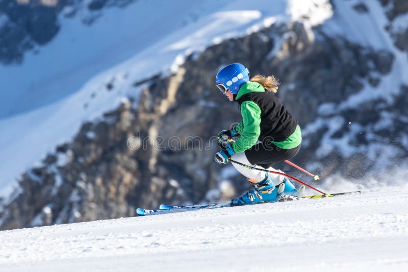 Special slalom competition editorial image. Image of downhill - 173857770