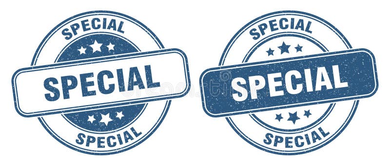 Special Stamp. Special Label. Round Grunge Sign Stock Vector ...