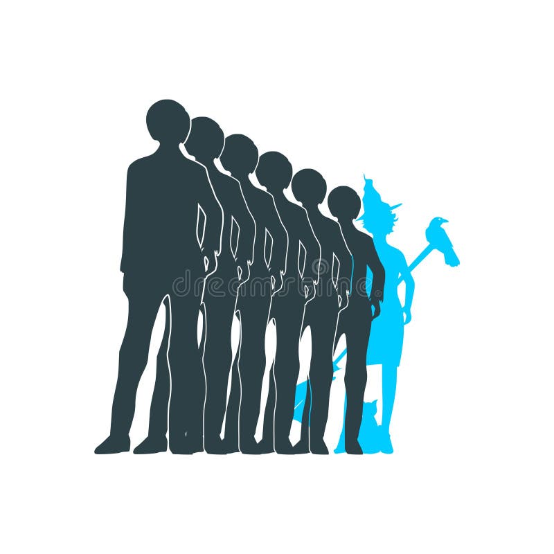 Human differences concept stock vector. Illustration of community ...