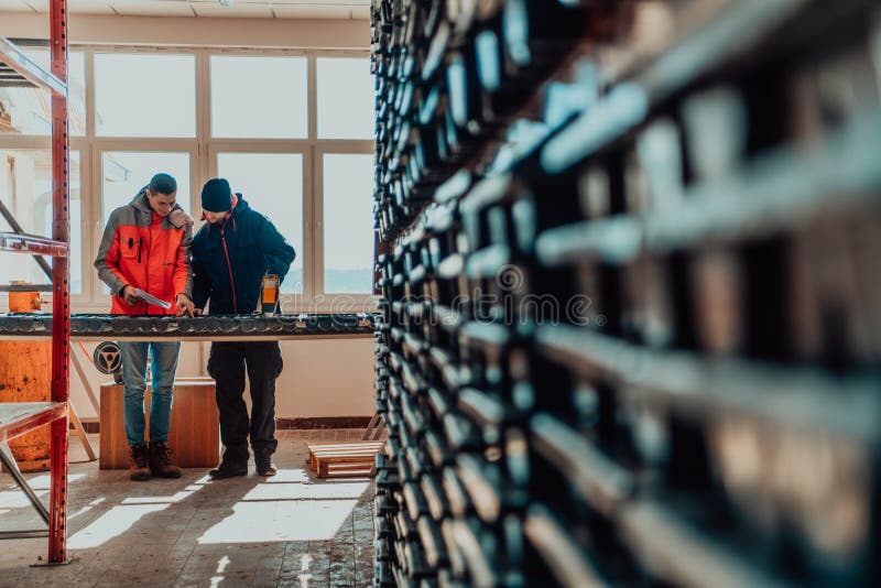 A Special Team of Geologists Who Study Rocks in Industry Using Modern ...