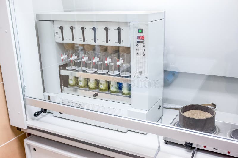 Special Test-analysing Machine Stock Image - Image of chemical ...