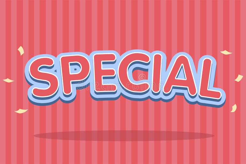 Special Text Effect, Alphabet Pastel Text Effect. Stock Vector ...