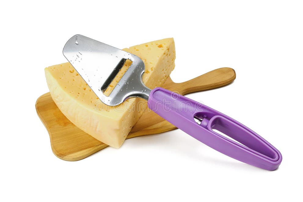 Special Tool for Cutting Cheese Slices on Triangular Piece of Cheese ...