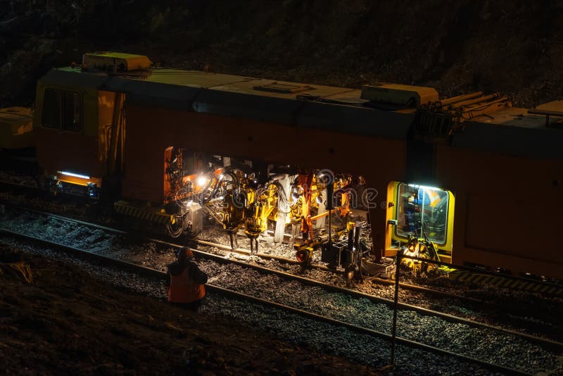 Special Train for Service, Maintenance and Repair of the Railway at ...