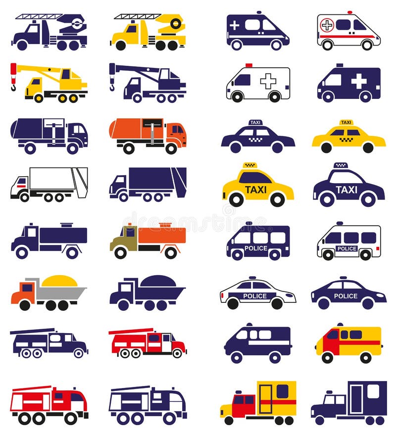 Emergency Vehicles Stock Illustrations – 649 Emergency Vehicles Stock ...