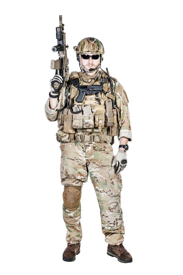 Special warfare operator stock image. Image of uniform - 48545045