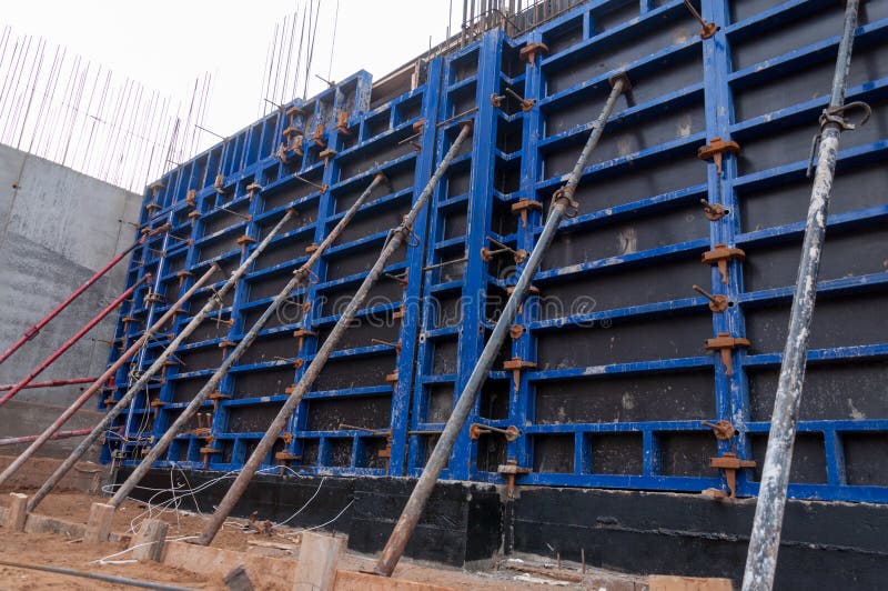 Formwork Boards for Construction. Construction Formwork for Concrete ...