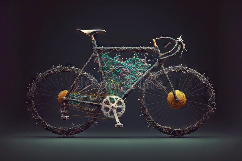 Special Workshop and Repair of Broken Bicycle after Bicycling ...