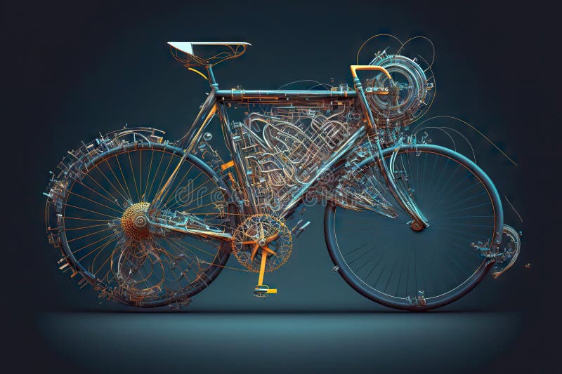 Special Workshop and Repair of Broken Bicycle after Bicycling ...