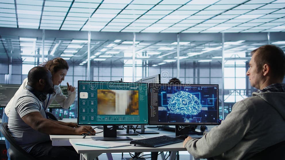 It Specialist Building Artificial Intelligence Diffusion Model App ...