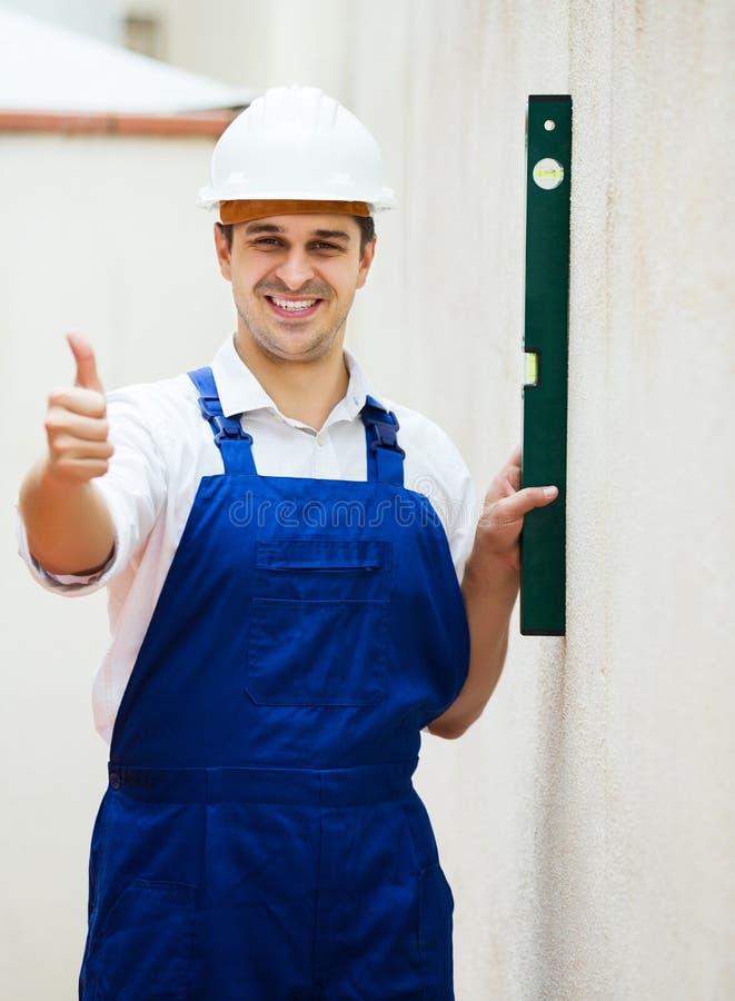 Specialist Making Wall Plane Stock Image - Image of domestic, servicing ...