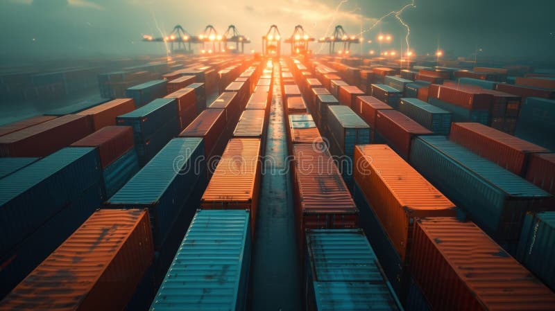 Specialized Container Sealing Devices are P on Each Cargo Container ...