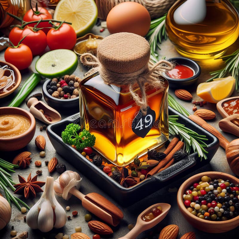 Specialized Gourmet Condiments, Phot Stock Photo - Image of phot, item ...