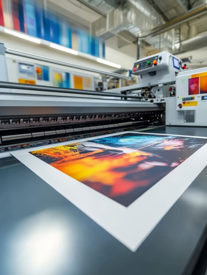 A Specialized Large Format Printing Machine Designed Specifically for ...