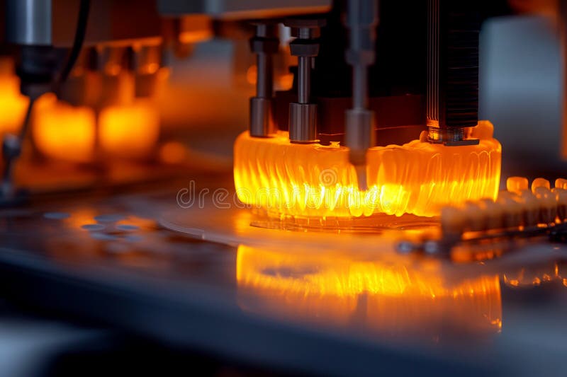 A Specialized Medical Machine in a Prosthodontics Production Setting ...