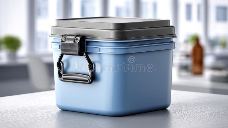 A Pristine Laboratory Setting Showcases a Specialized Medicine Storage ...