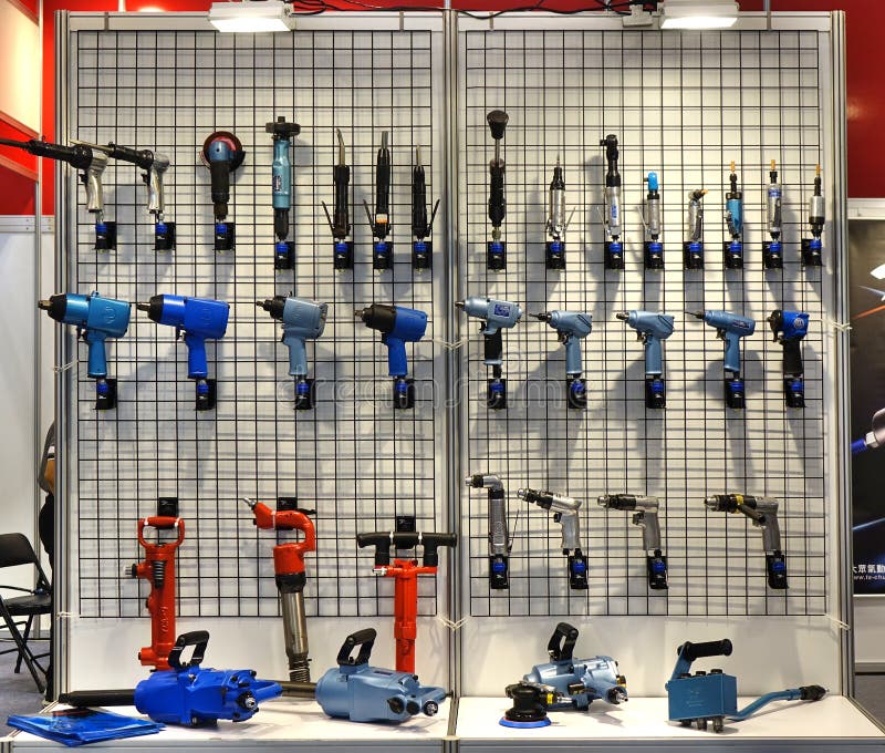 Specialized Power Tools are on Display Editorial Photography - Image of ...