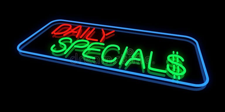 Daily Specials stock illustration. Illustration of connection - 55477888