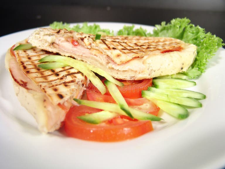 Specialty toast with vegs stock image. Image of fresh, brunch - 320243