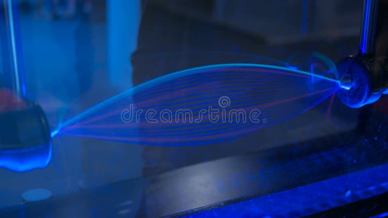 Specific Device Shows Transformation of Light Wave Stock Image - Image ...