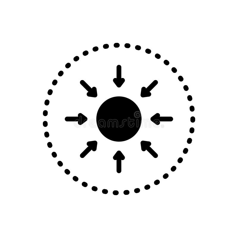 Black Solid Icon for Specific, Distinct and Information Stock Vector ...