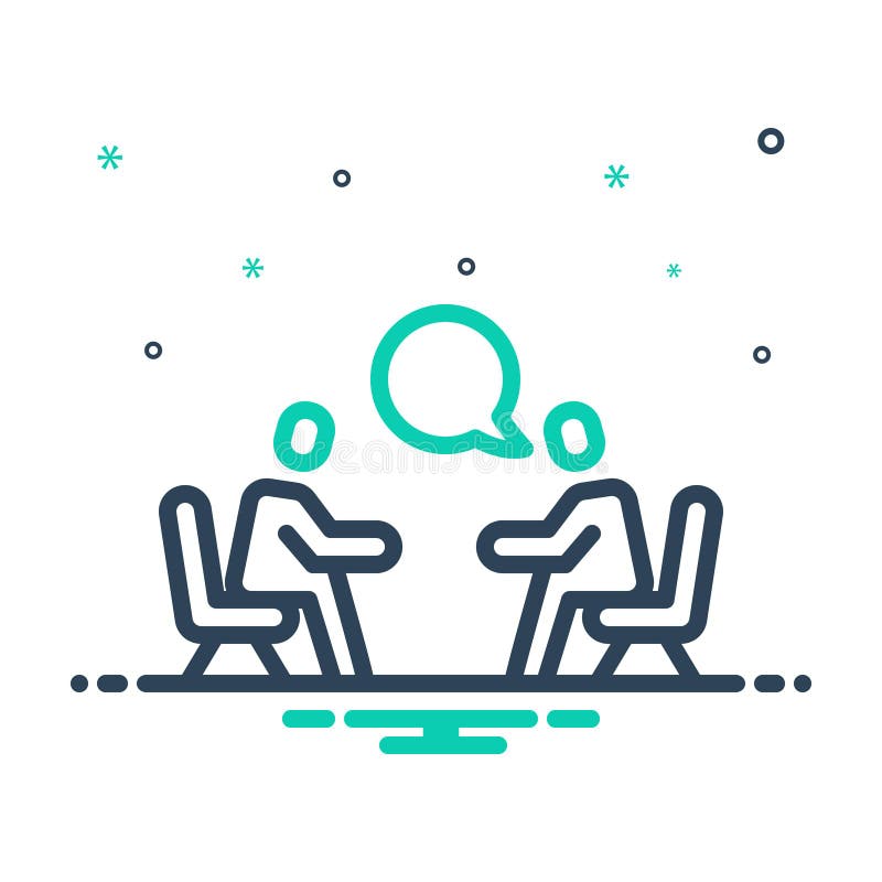 Mix Icon for Specifies, Define and Describe Stock Vector - Illustration ...