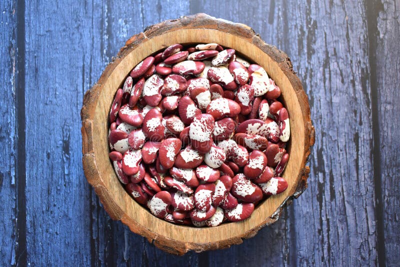 Speckled Butter beans stock image. Image of healthy - 202037713