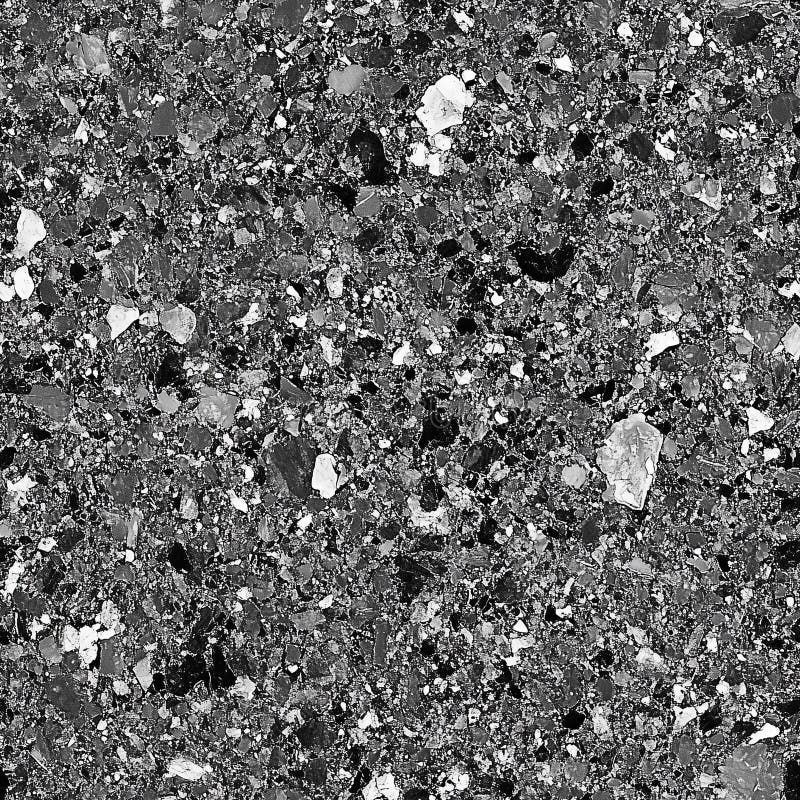 Speckled Terrazzo Pattern with Black and White Marble Texture Stock ...