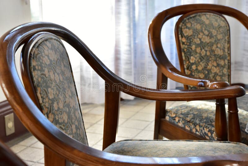 Spectacle of a Bright Window-side Chair Stock Image - Image of ...