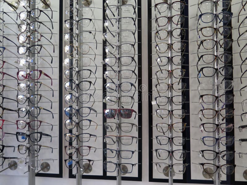 Spectacle Frames on Display Editorial Image - Image of eyeglasses ...