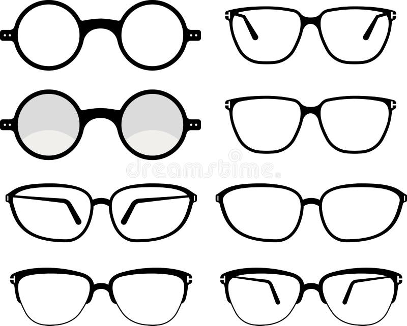 Spectacle Icon stock vector. Illustration of black, design - 227148961