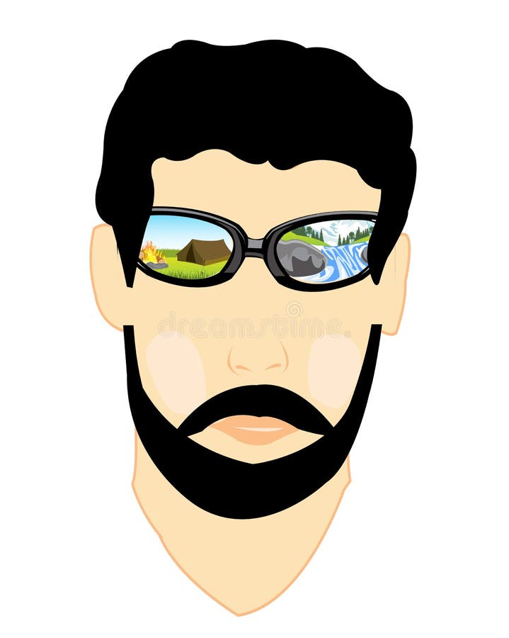 Bespectacled Man Stock Illustrations – 123 Bespectacled Man Stock ...