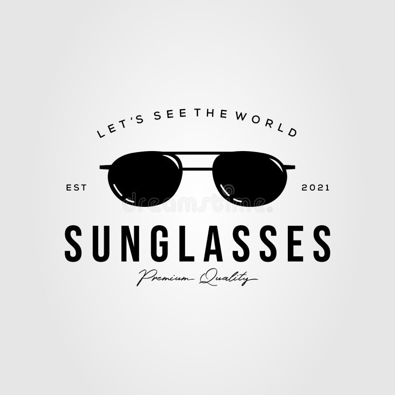 Spectacles Optic Glasses Logo. Eyeglass Sunglasses Symbol Vector ...