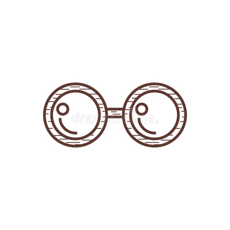 Spectacles. Vector Illustration Decorative Design Stock Vector ...