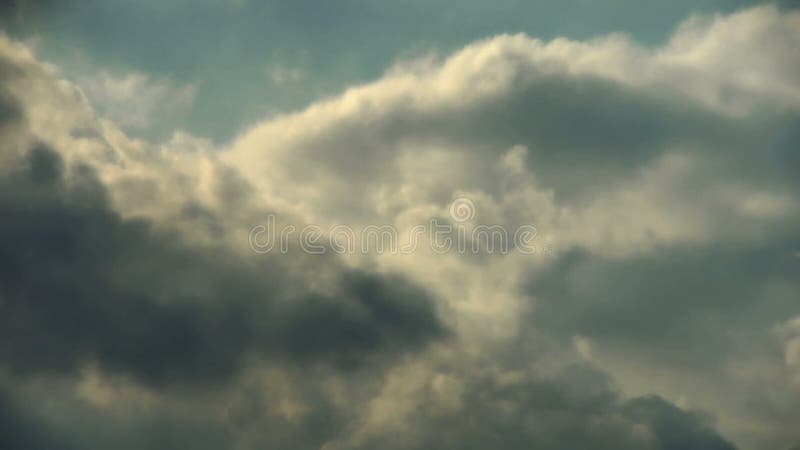 Spectacular Clouds Cover Sky,Altocumulus,dusk. Stock Video - Video of ...