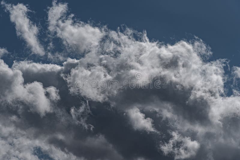 Spectacular Clouds in the Sky Stock Photo - Image of panorama ...