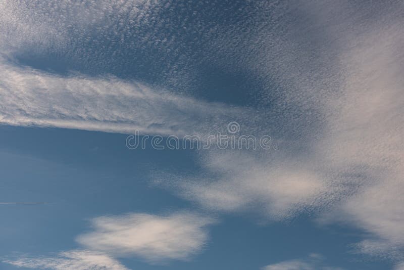 Spectacular Clouds in the Sky Stock Image - Image of meteorology ...
